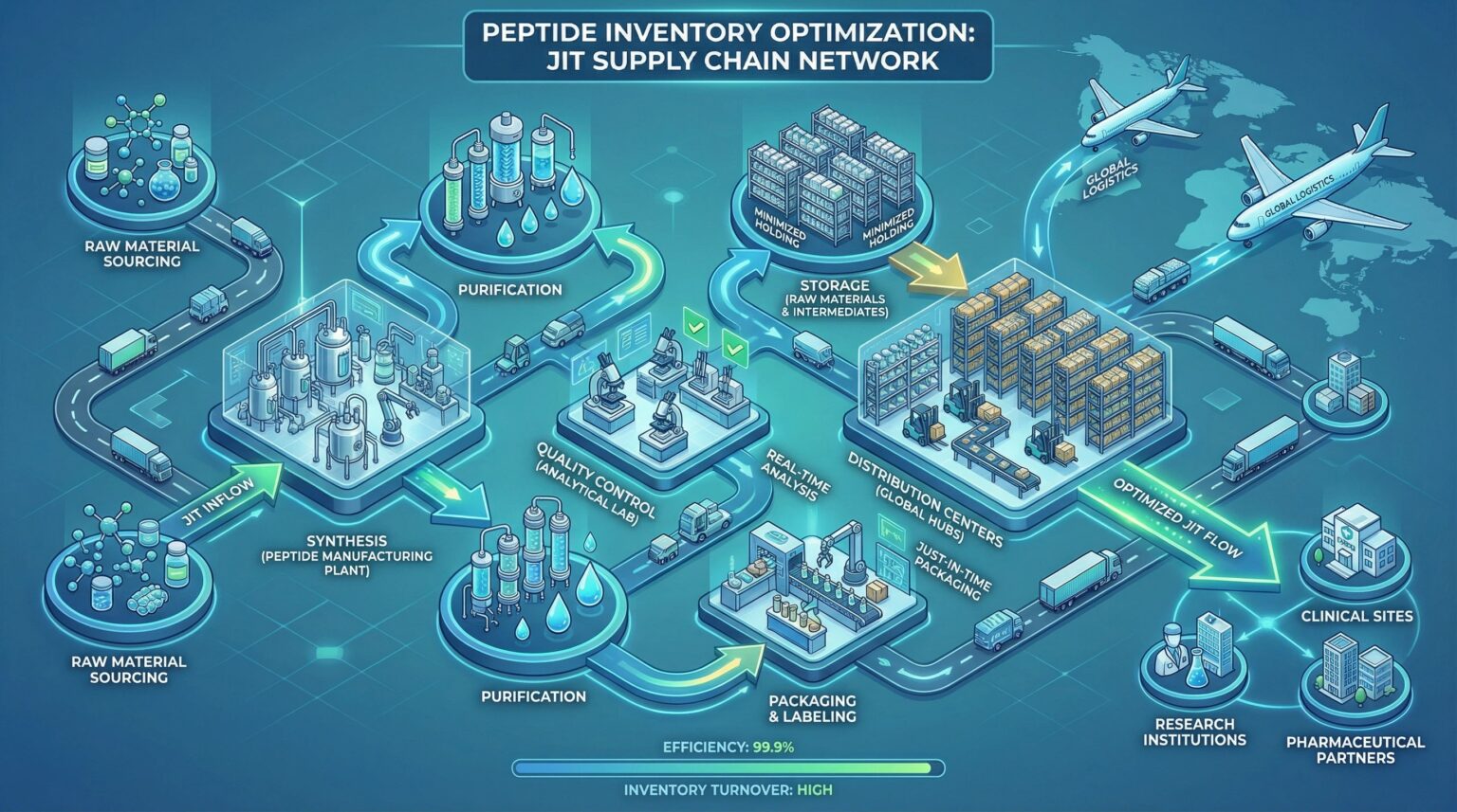 Peptide Inventory Optimization for Efficient Lab Management